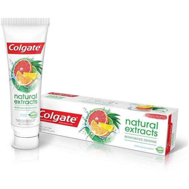 Creme Dental COLGATE Natural Extracts Defesa Reforçada 90g - Rommac ... Creme Dental COLGATE Natural Extracts Defesa Reforçada 90g - Rommac ...